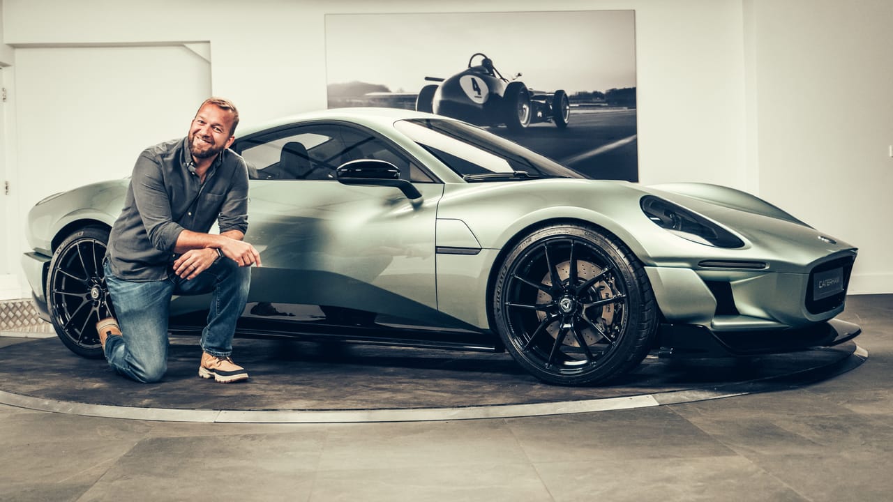 Video: the Caterham Project V, a 268bhp electrified lightweight | Top Gear